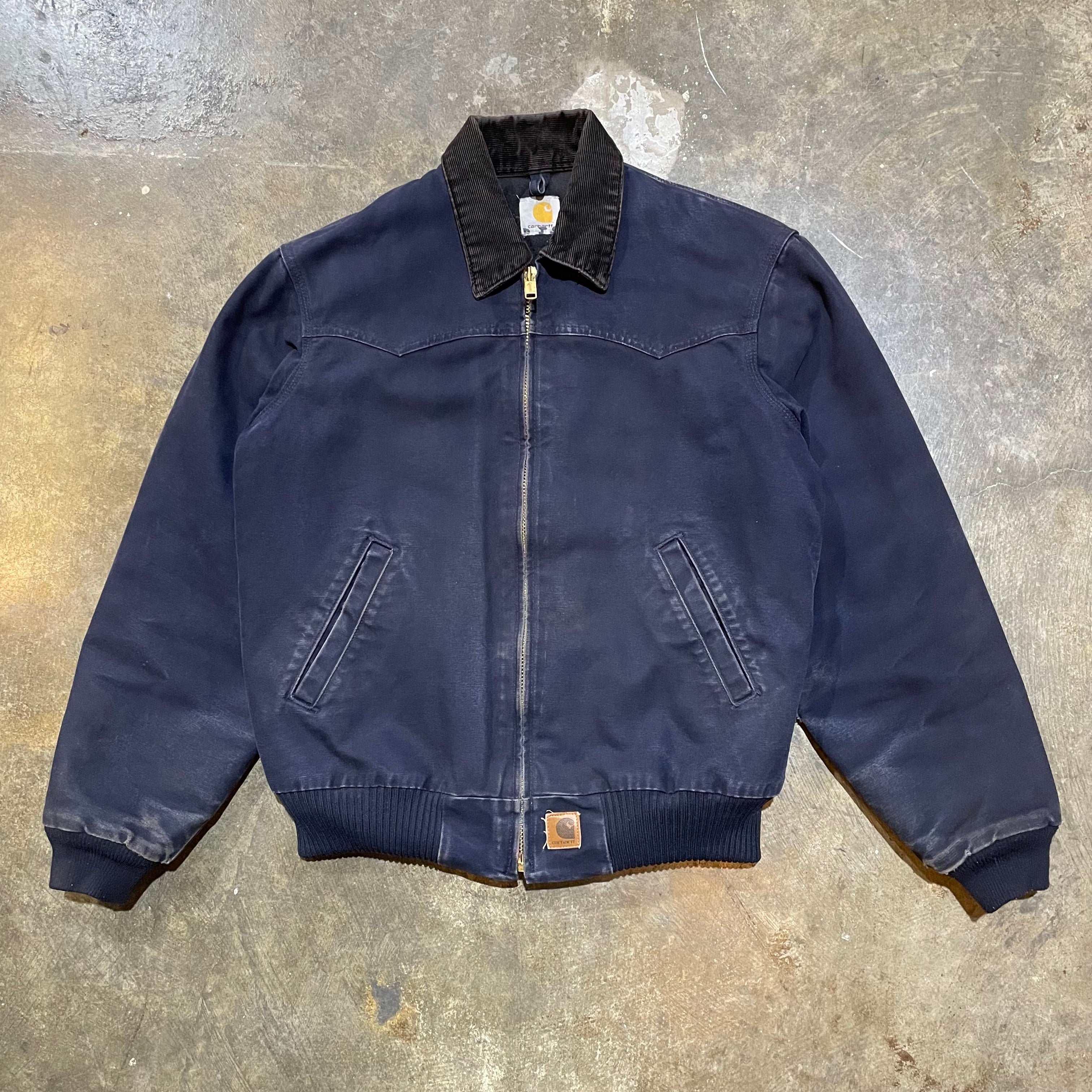 Navy Blue Carhartt Sante Fe Jacket – The Atelier